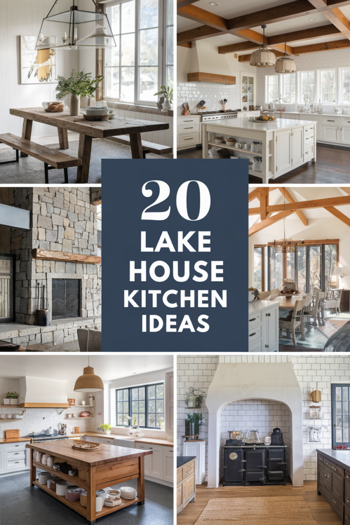20 Stunning Lake House Kitchen Ideas for a Serene Retreat - DwellTrends